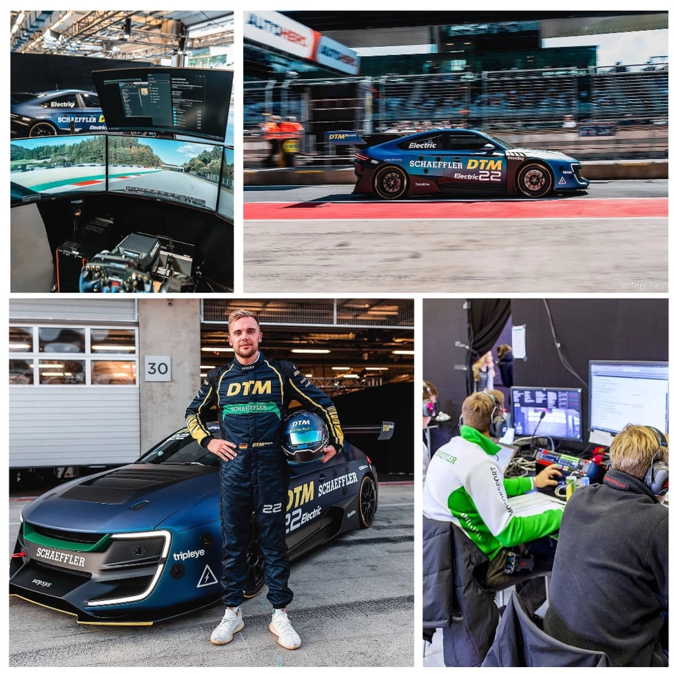 DTM, Schaeffler and RIEDEL Show the Future of Motor Racing